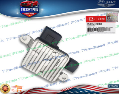 ⭐GENUINE⭐ RESISTOR FOR SPORTAGE + TUCSON 2016-18 2.0L + 2.4L 25385D3300 ...
