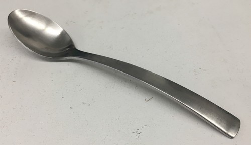 1 Tea Spoon Teaspoon Park-Matte Gourmet Settings Satin Stainless Plain ...