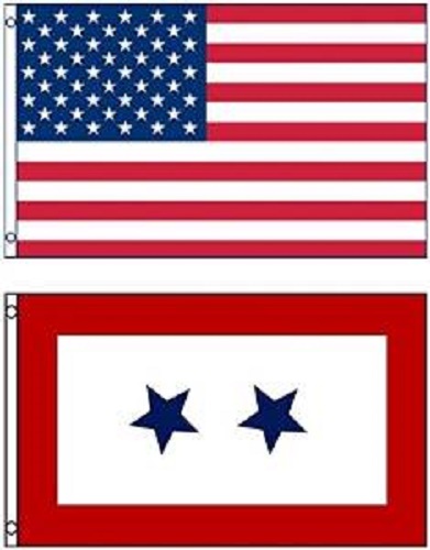 Wholesale Combo LOT 3' X 5' USA & Military Two Service Stars FLAG ...