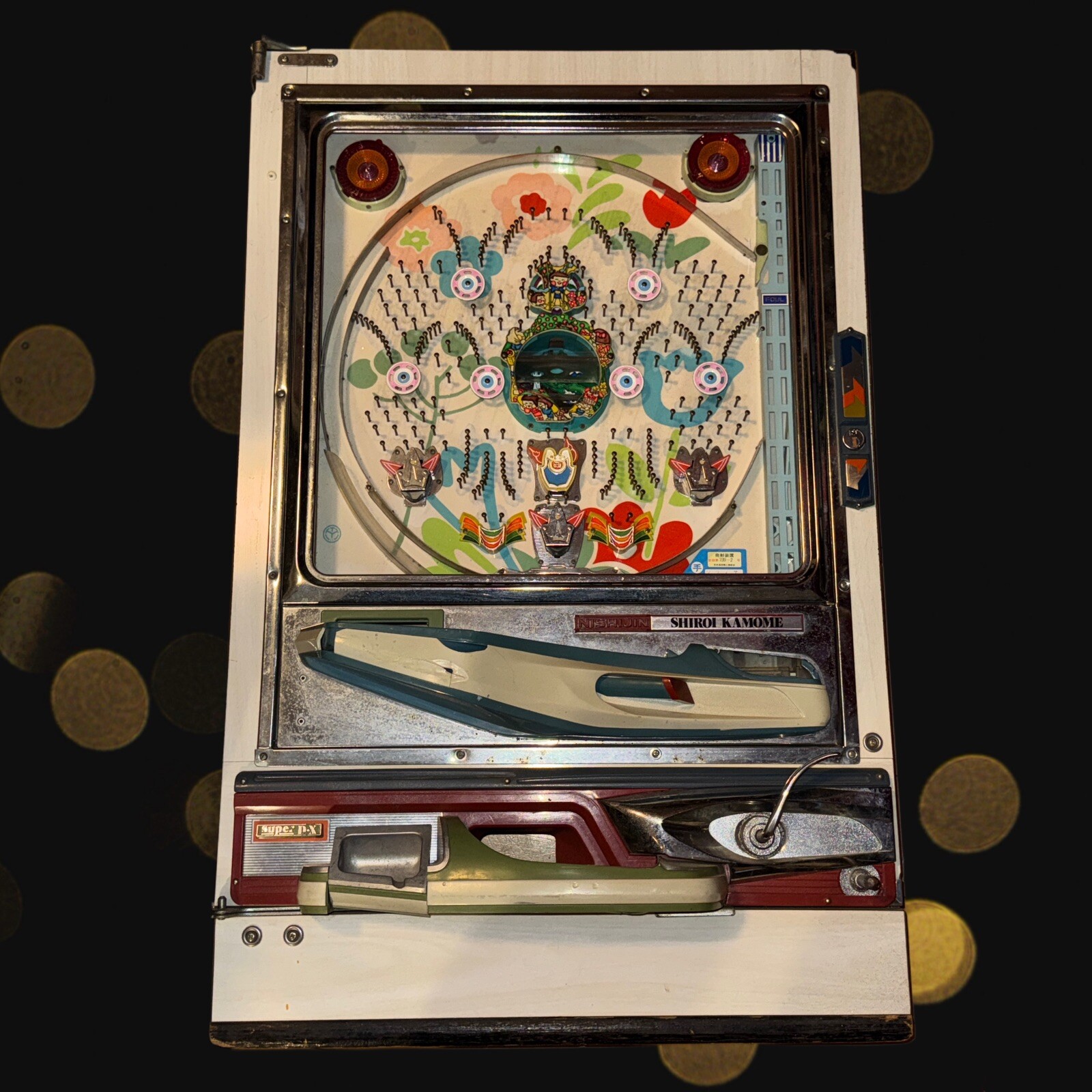 Vintage 1970s Nishijin Pachinko Machine No Front Glass Untested | eBay