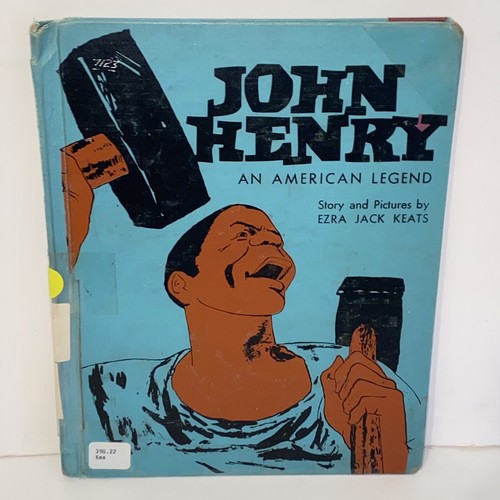 Vintage 1965 John Henry An American Legend by Ezra Keats Hardcover 1st ...
