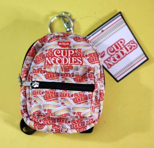 Snack Attack Mini Backpack Keychain Cup Noodles NWT | eBay