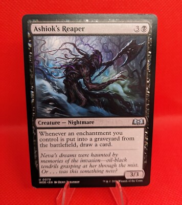 MTG Ashiok's Reaper 79 Wilds of Eldraine Magic | eBay