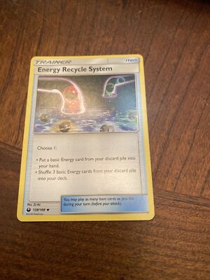 POKEMON Trading Card Trainer Energy Recycle system 128/168 | eBay