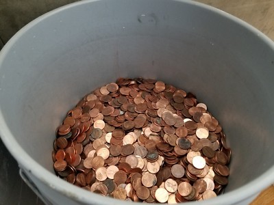 $120 Face Value Bulk Zinc Pennies. Real U.S. Coinage! Nice Money ...
