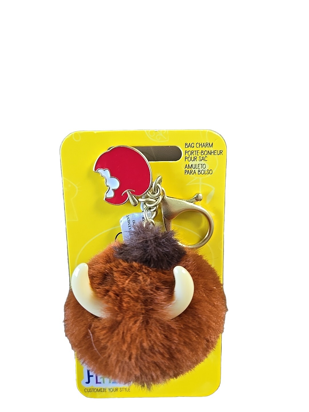 Pumba ( Lion King ) Bag Charm Keychain Disney Flair New on Card | eBay