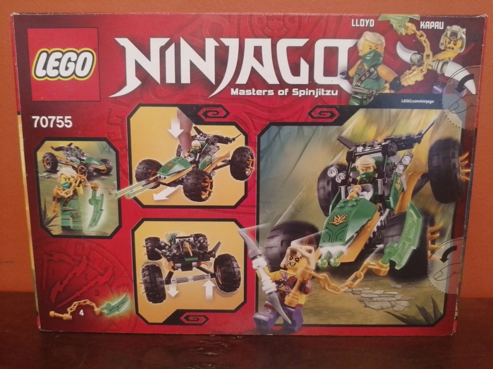 Lego Set 70755 Ninjago Masters Of Spinjitzu - Jungle Raider - New ...