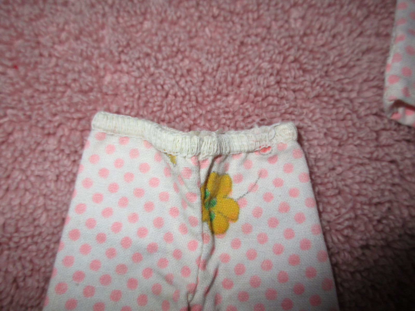 Vintage 1972 Skipper Super Snoozers Pajama Outfit #3371 w/ Yellow ...