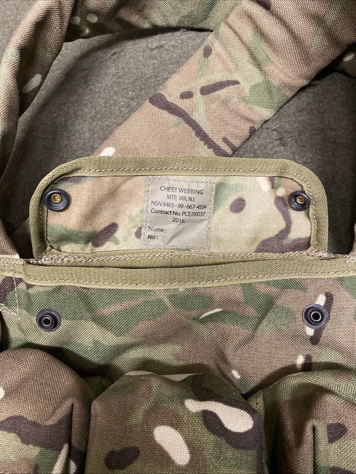 NEW GENUINE BRITISH ARMY UKSF PLCE MTP IRR NORTHERN IRELAND NI WEBBING ...