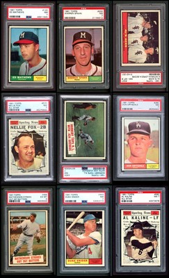 1961 Topps Baseball Complete Set - Premier 6.5 - EX/MT+ 6902818 | eBay