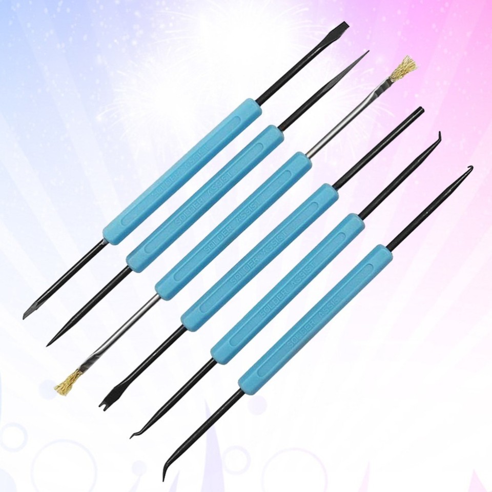6 Pcs/set Blue Welding Tool Set Soldering Helping Hand Repair Kit ...
