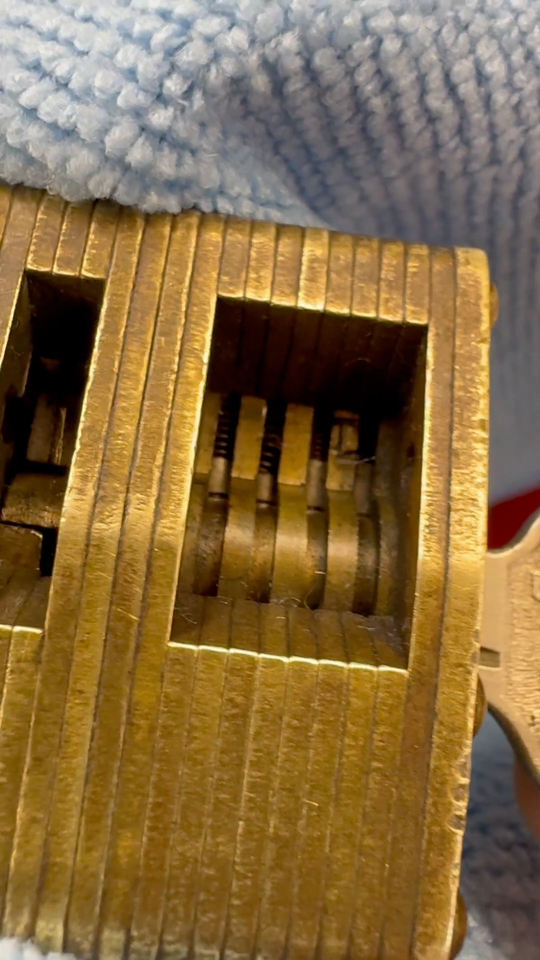 MASTER PADLOCK "CUT-A-WAY" PADLOCK/ master lock advertising /SALESMAN ...
