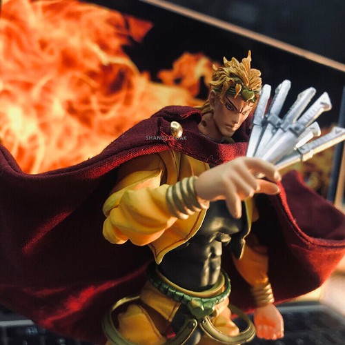 JoJo's Bizarre Adventure DIO Super Cloak For 1/12 Action Figure Cape ...