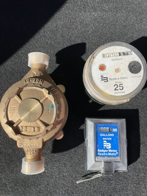 Gas & Water Meters - Used Badger Water Meter