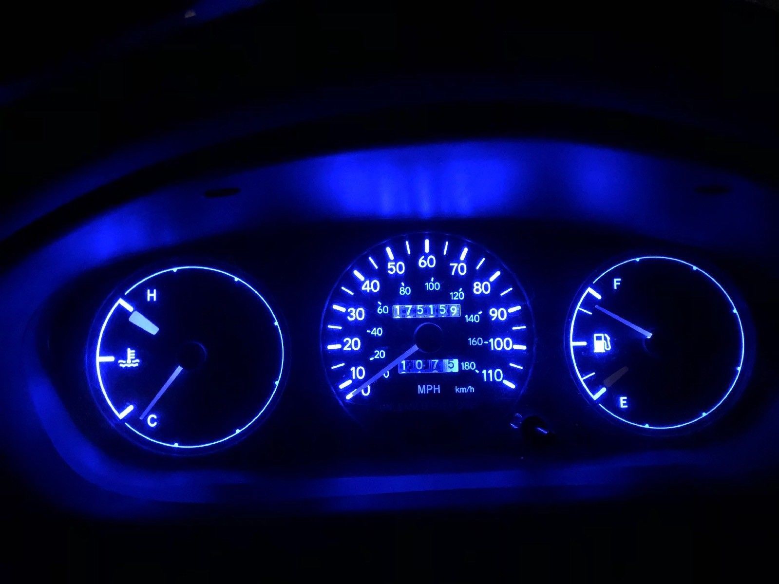 NEW Dash Instrument Cluster Gauges BLUE LED LIGHT BULBS KIT Fits 93-97 ...