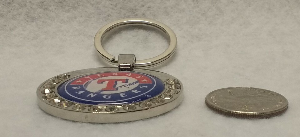 Texas Rangers MLB Licensed Premium Rhinestone Keychain w/ split ring | eBay
