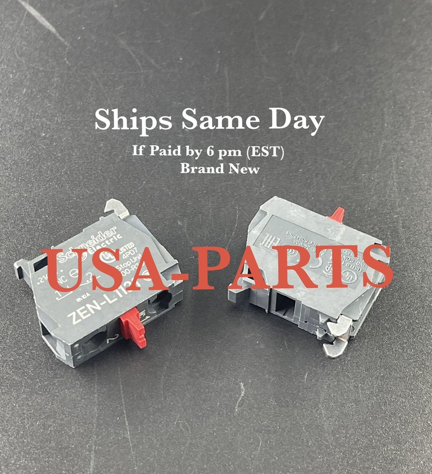 New Schneider Electric Contact Block ZENL-11121 ZENL1121 Same Day ...