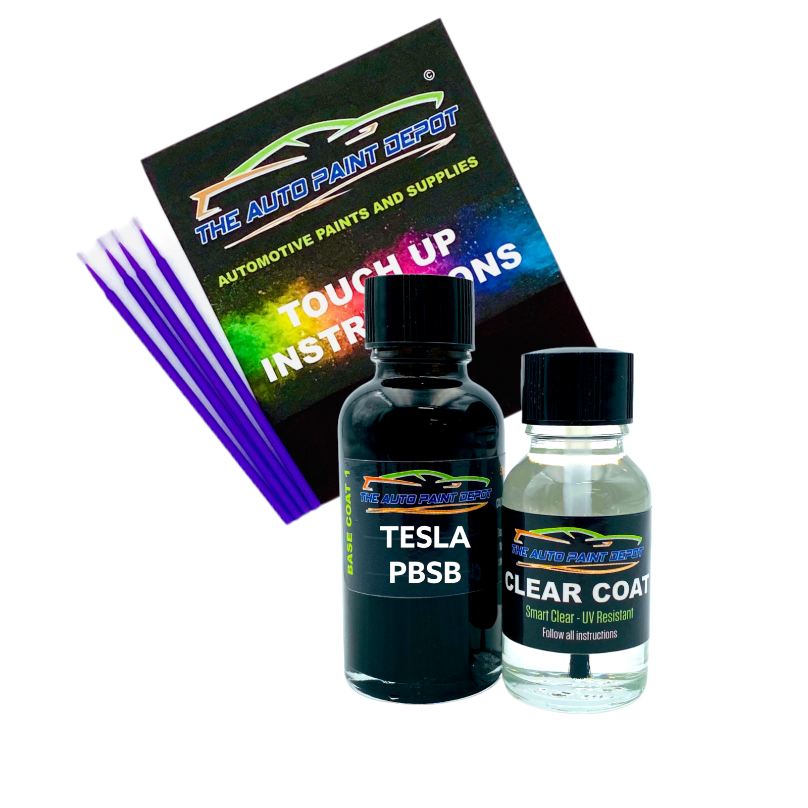 TAPD Touch up Paint for Tesla S, X, 3, Y, Jet Black PBSB All Years | eBay