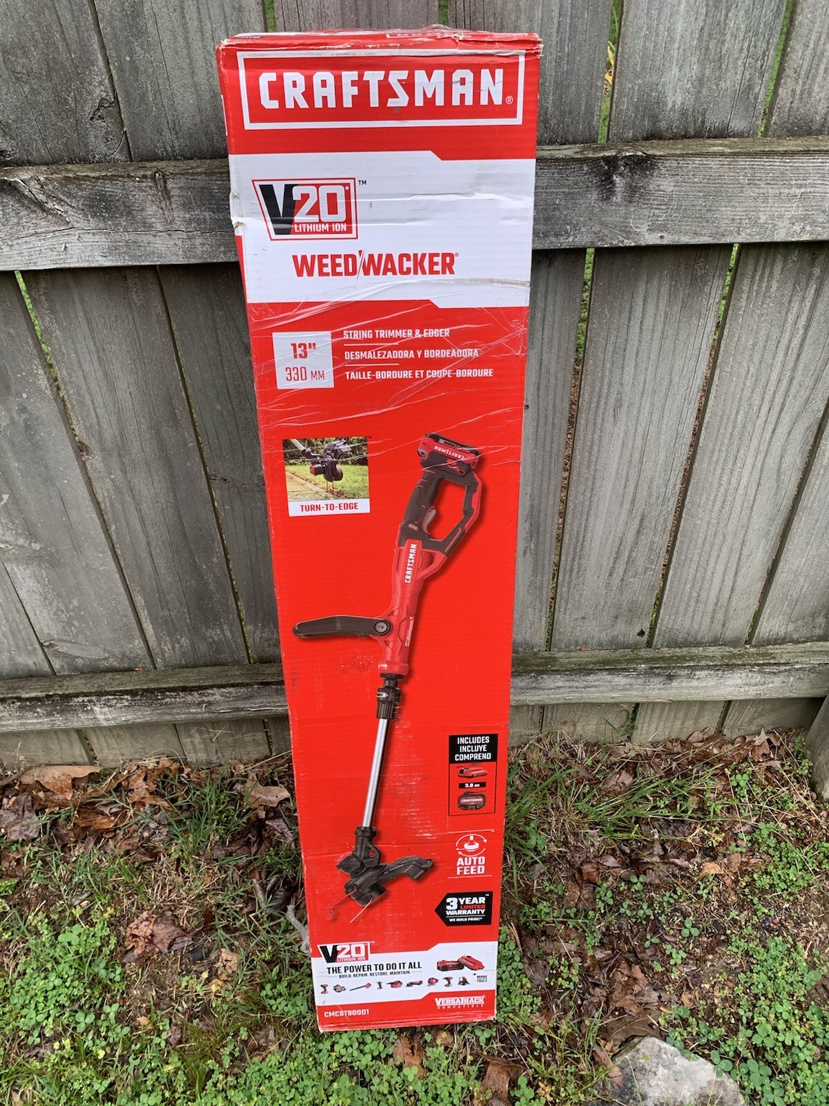 Craftsman WeedWacker ! 20V Battery String Trimmer 885911594790 | eBay