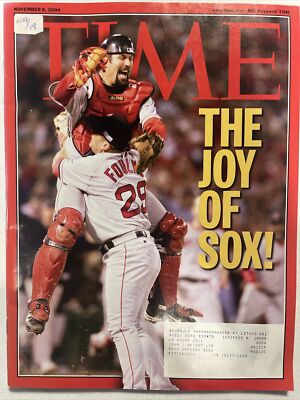 2004 November 8, Time Magazine, Red Sox (CP400) | eBay