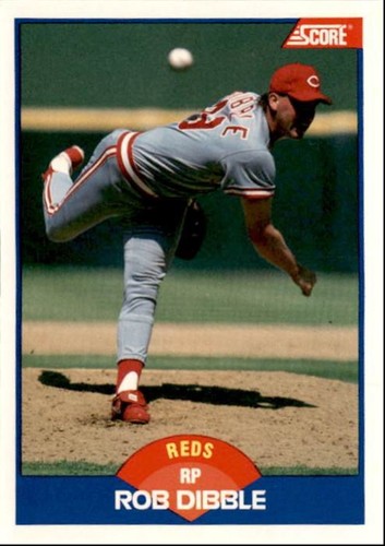 1989 Score Rob Dibble Rookie Cincinnati Reds #618 | eBay