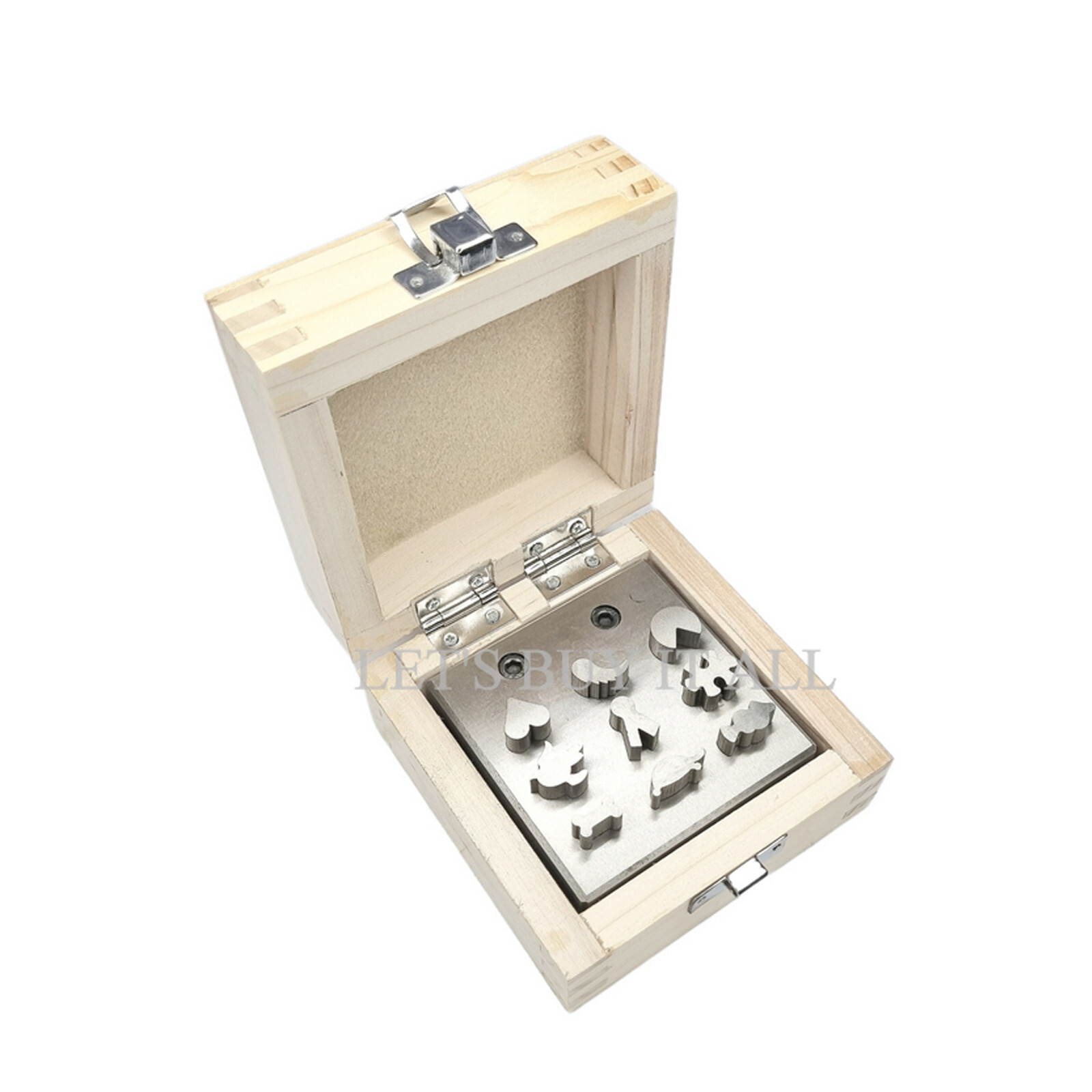 Multi Shape Disc Cutter With Wooden Box - Disc Cutter Set of 9 ...