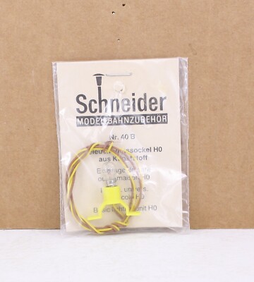 HO Scale Schneider Building Lighting Kit Wired Socket w/ Bulb | eBay