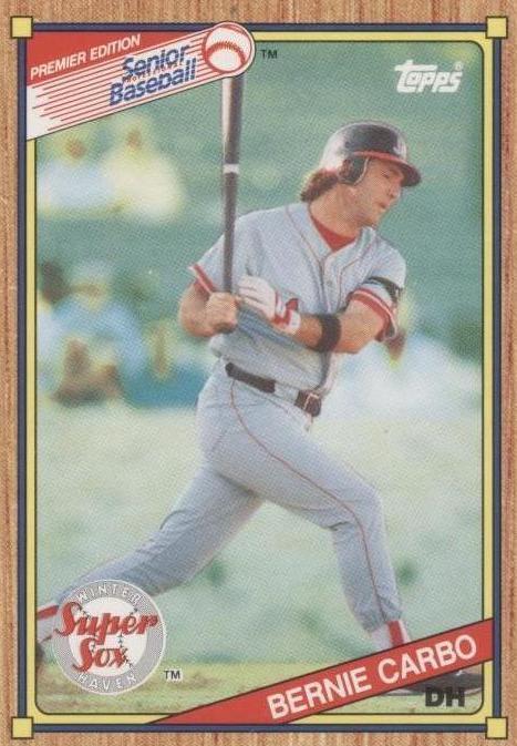 1989-90 Topps Senior Professional Baseball Association - Bernie Carbo ...