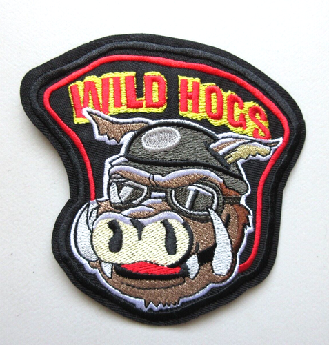 Wild Hogs Movie Biker Group Logo Motorcycle Embroidered Iron On Patch ...