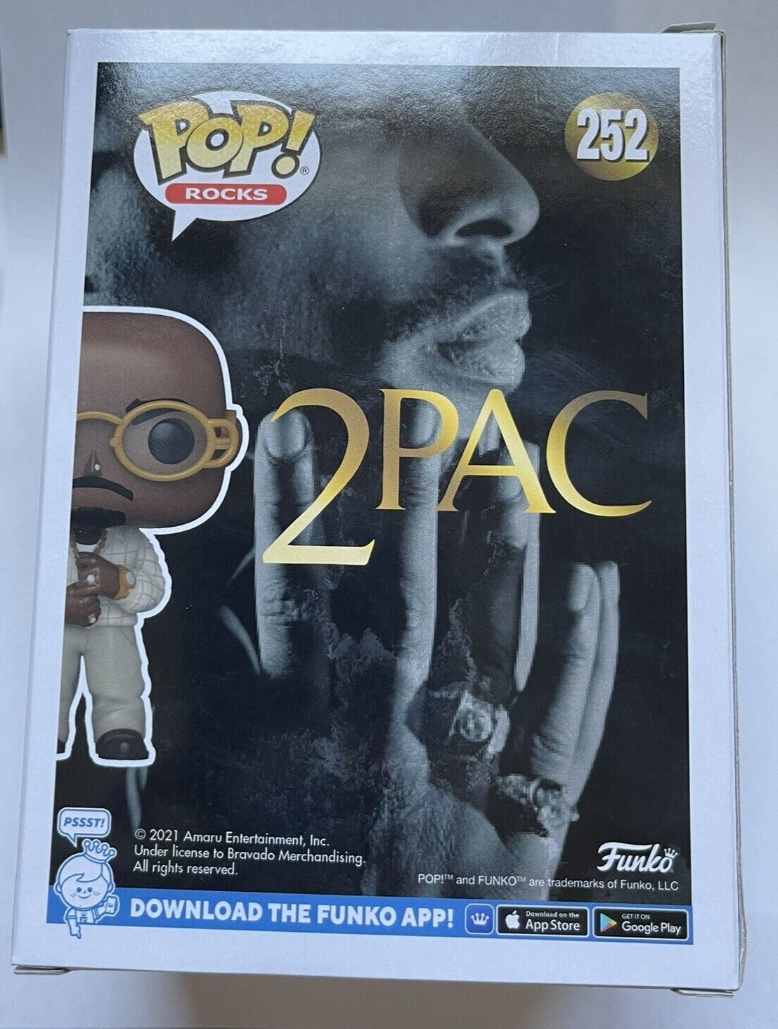 Funko Pop! Tupac- Loyal to the Game 3 3/4 in Vinyl Figure - 56738 for ...