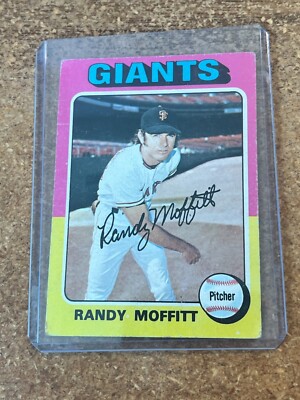 1975 Topps Baseball # 132 Randy Moffitt | eBay