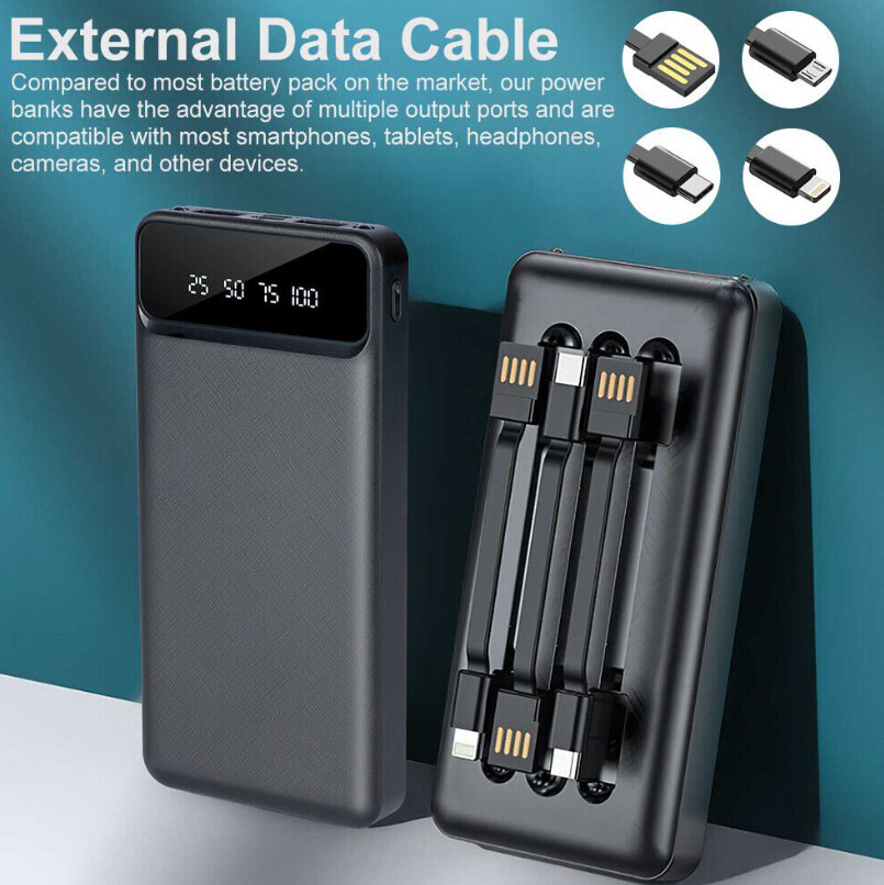 900000mah mobile power bank mobile phone backup battery convenient ...