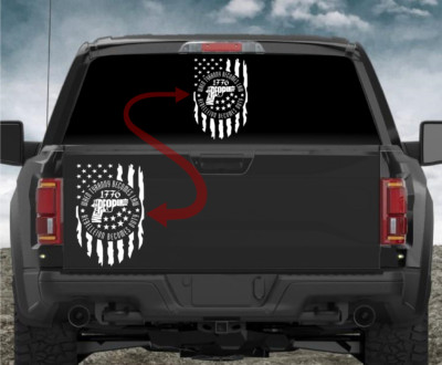 16" B11 We The People Gun American Car Sticker Window Vinyl Decal Molon ...