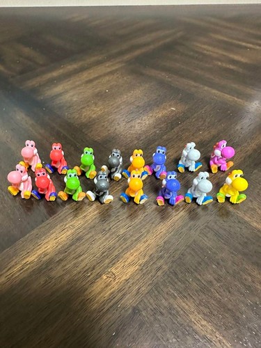 Super Mario Yoshi Figures Bath Bomb Lot of 16 Nintendo | eBay