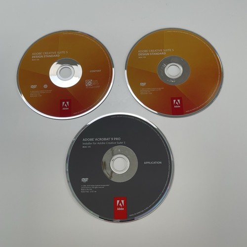 Adobe Creative Suite 5 CS5 Design Standard For MAC OS Full Version DVD ...