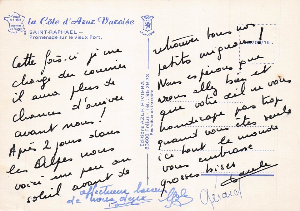 83 SAINT RAPHAEL PROMENADE SUR LE VIEUX PORT | eBay