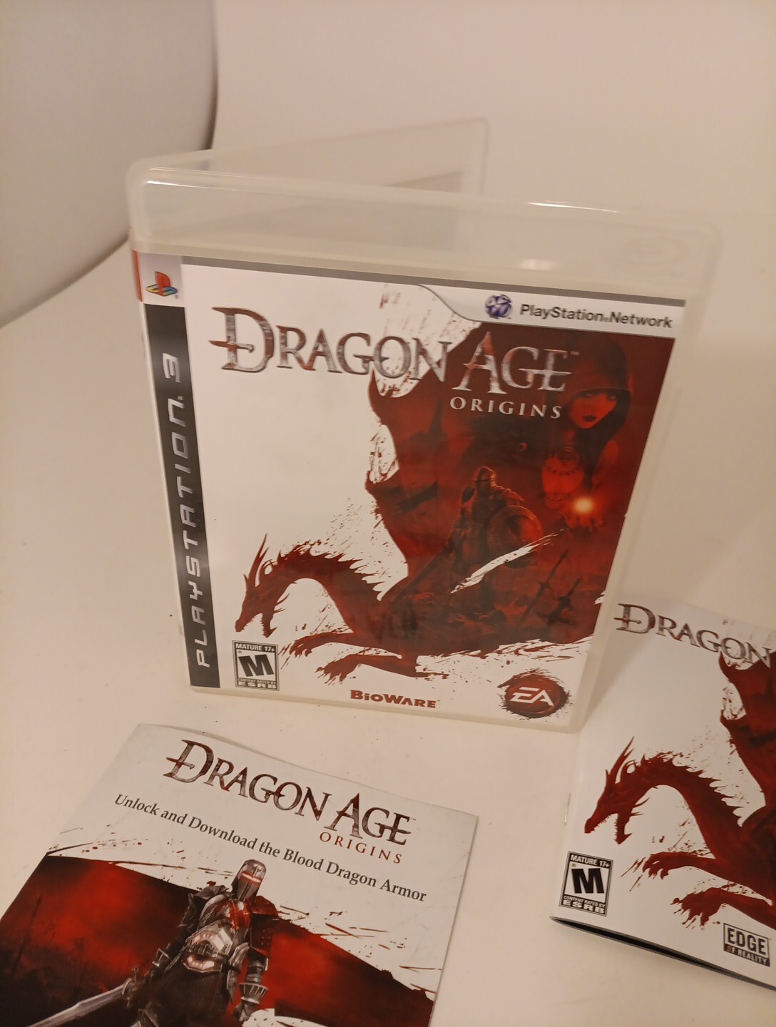 Dragon Age Origins PlayStation 3 PS3 Complete With Manual Vgc Disc ...