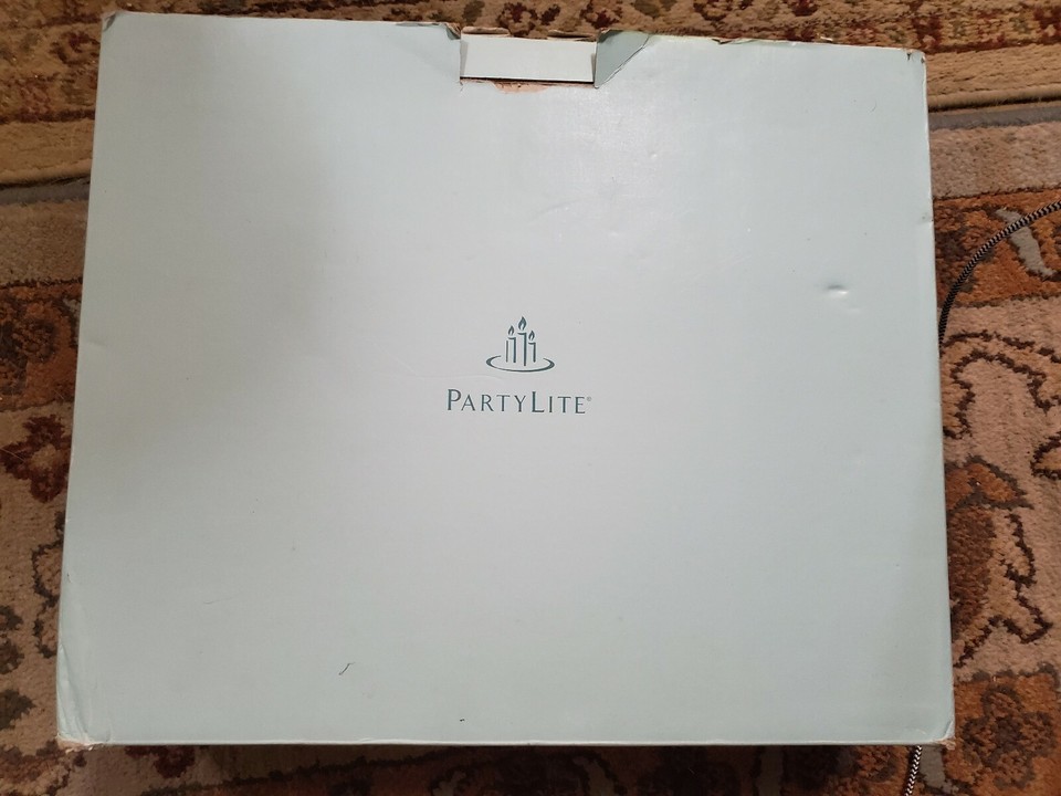 Partylite Infinite Reflections Mirrored Candle Holder Retired New in ...