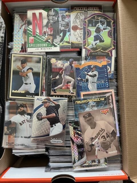 sports Cards Value Box 1,300 + Cards | eBay