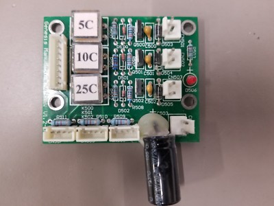 GENESIS COMBO VENDING MACHINE COIN MECH BOARD FULLY TESTED FULLY ...