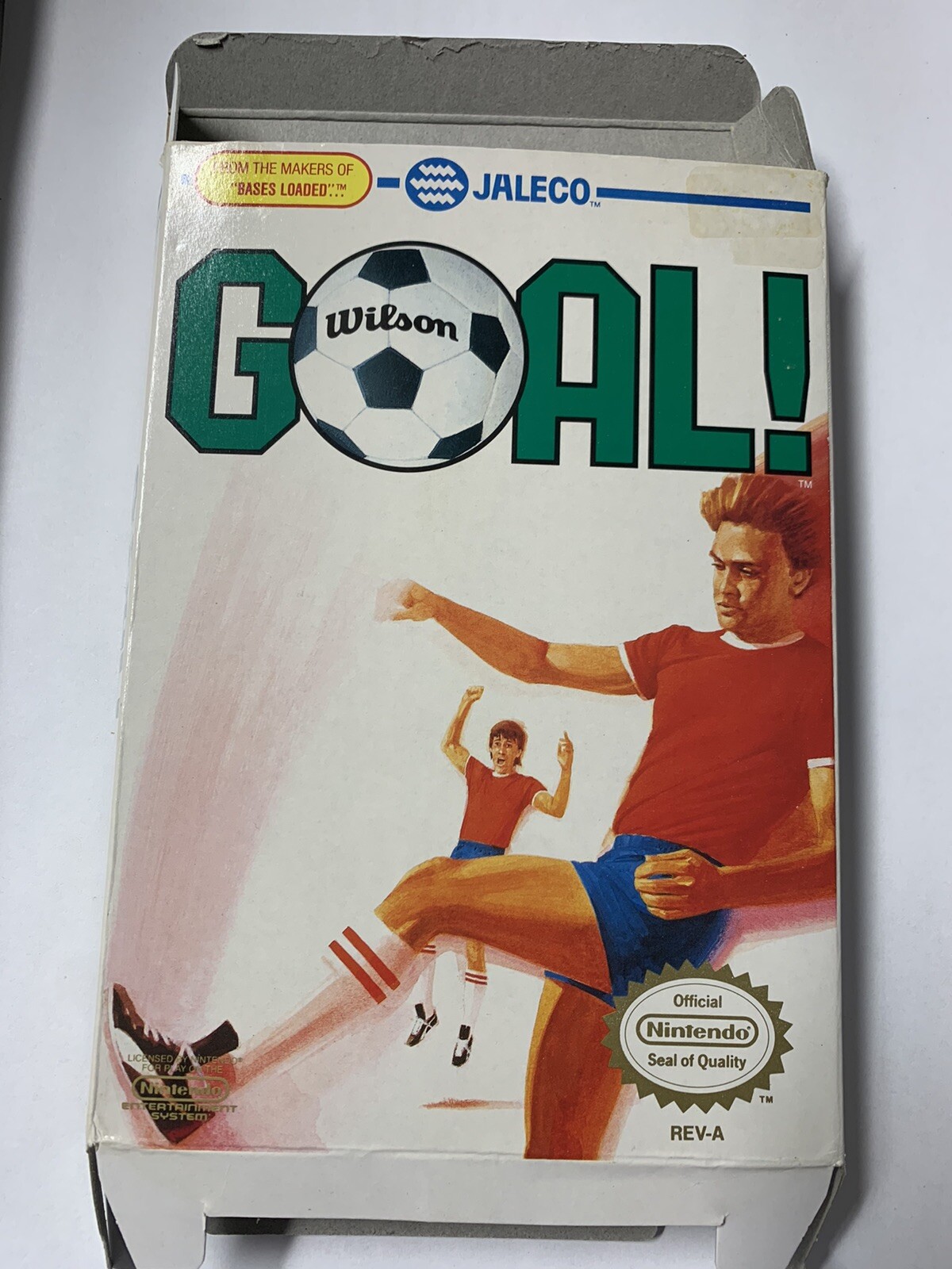 Goal! Nintendo NES box only wilson Jaleco | eBay