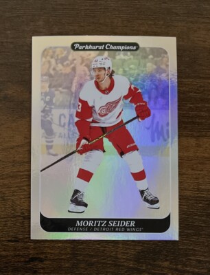 2023-24 Parkhurst Champions Rainbow #202 Moritz Seider Detroit Red ...