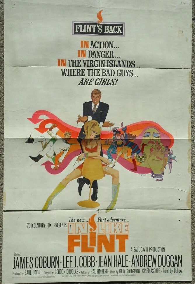 In Like Flint Poster