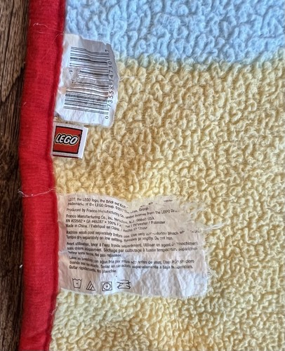 LEGO Legoland Throw Blanket 43 X 60 Brick Surfer Beach Micro Bus | eBay