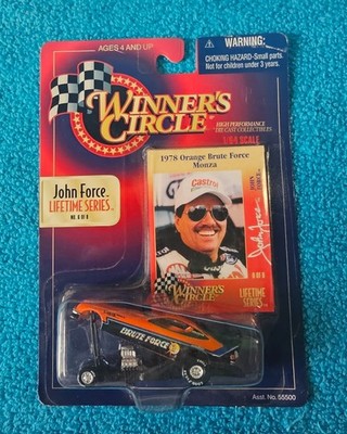 1978 John Force Orange Brute Force Funny Car Winners Circle Lifetime 1: ...