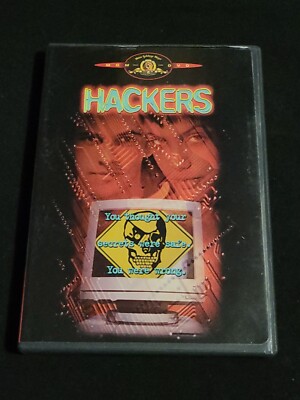 Hackers DVD Crime Drama 1995 Jonny Lee Miller Angelina Jolie Jesse ...