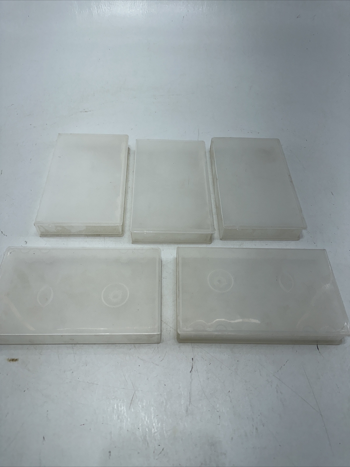 Clear Protective Plastic Case Cover for VHS VCR Cassette Tapes Lot Of 5 ...