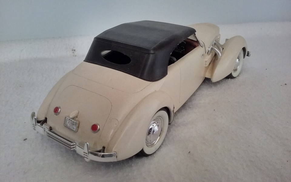 Vintage built Monogram 1/24 1937 Cord 812 Phaeton | eBay