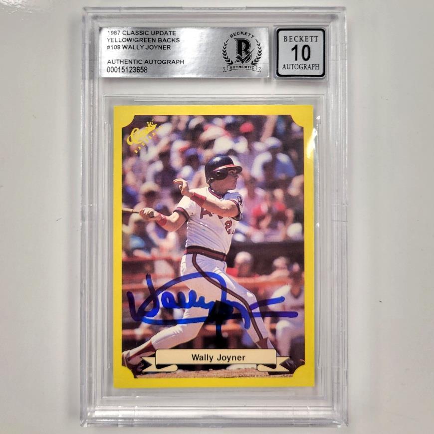 Wally Joyner Autographed Memorabilia | Signed Photo, Jersey ...