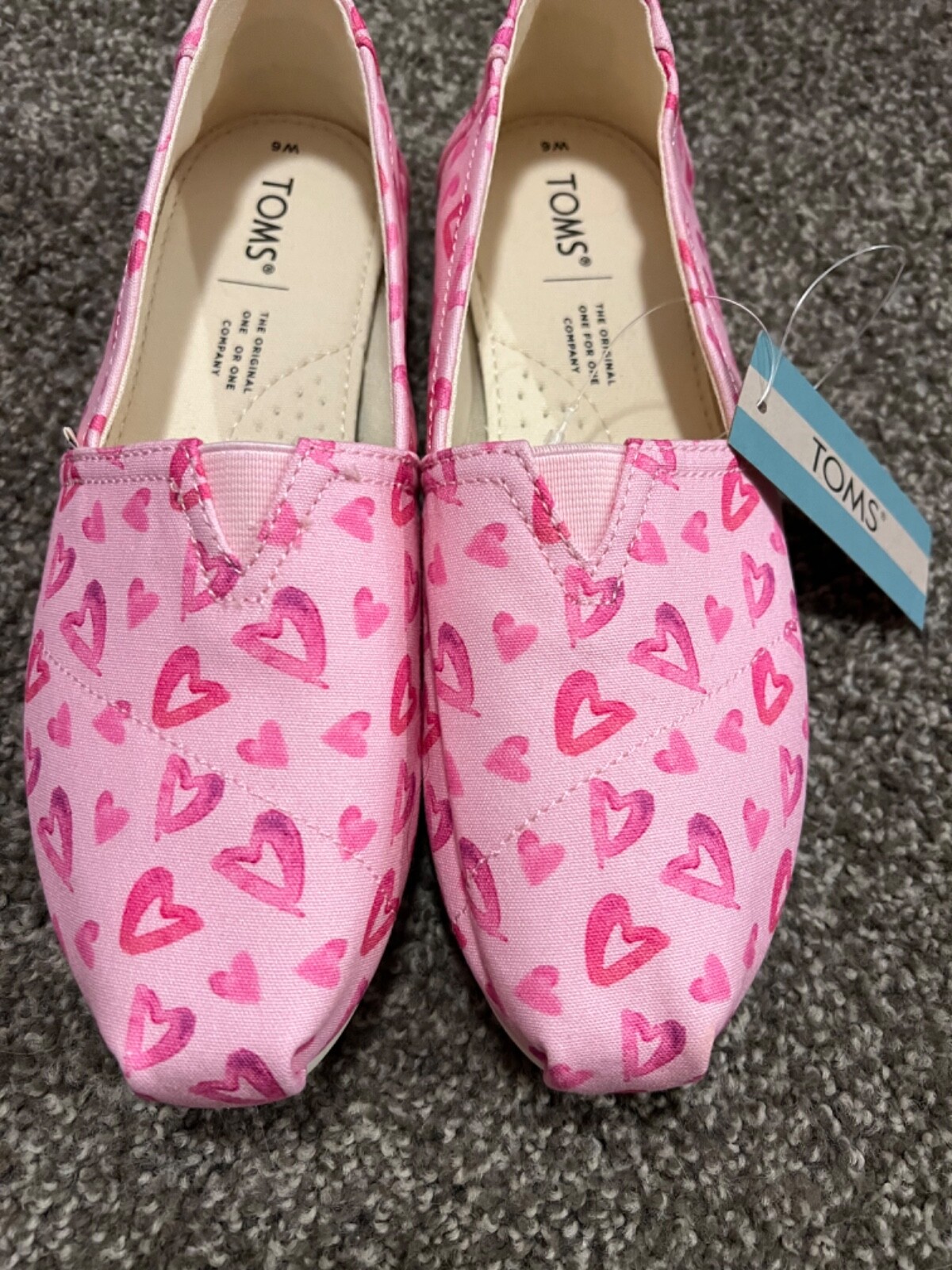 Pink Toms Shoes For Women